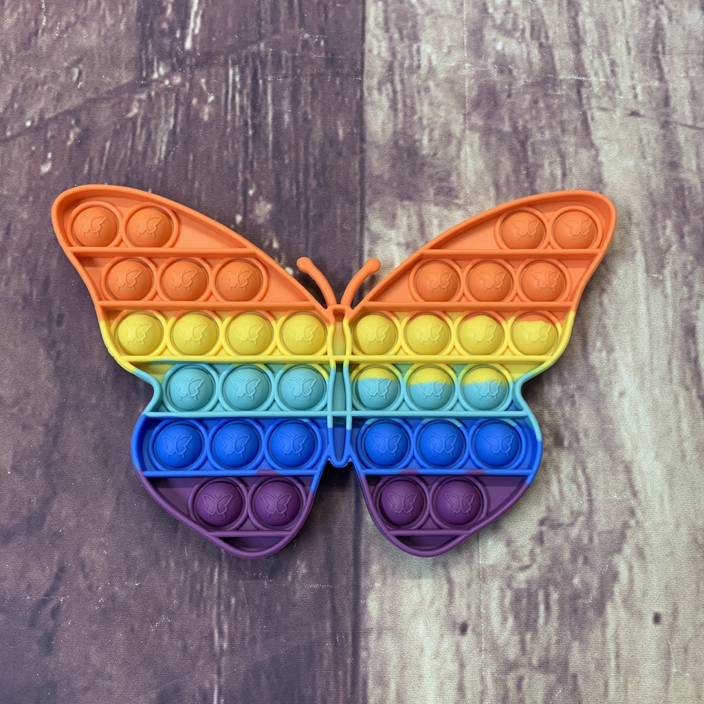 Silicone Fidget Pop It - Butterfly – Royal Roe LLC